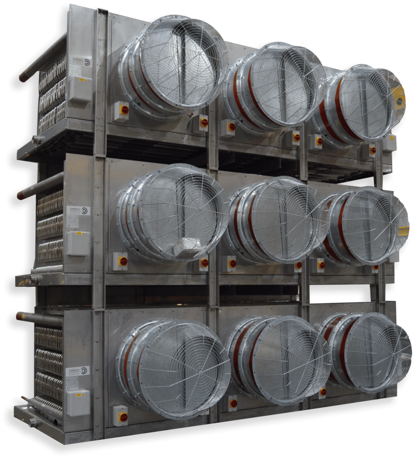 Vertical Coil with Horizontal Air Flow – HE - Coolers & Condensers